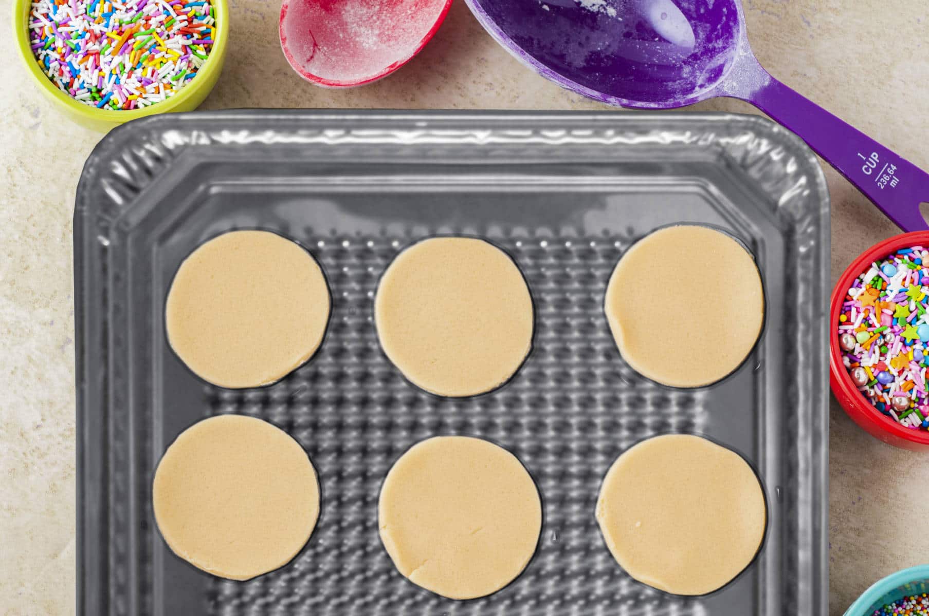 Colorful Sprinkles Cookies - Handi-foil