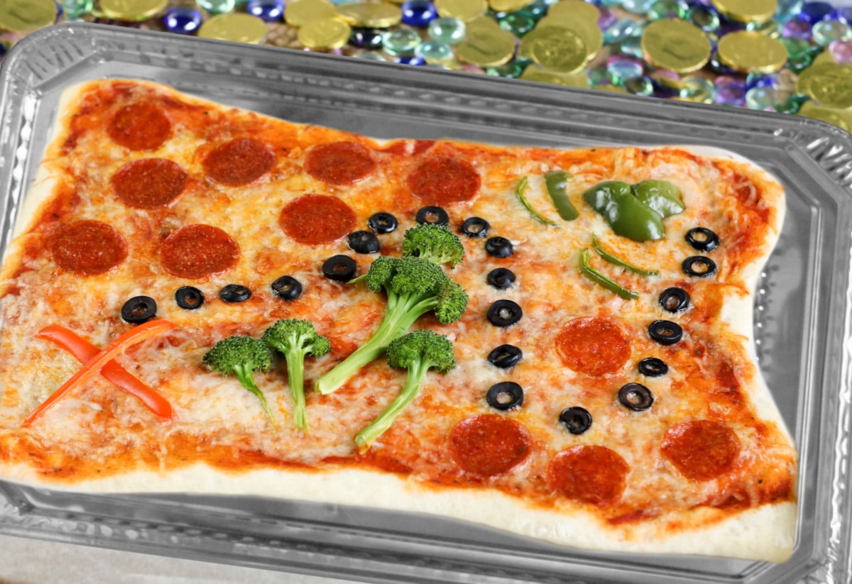 Treasure Map Pizza - Handi-foil