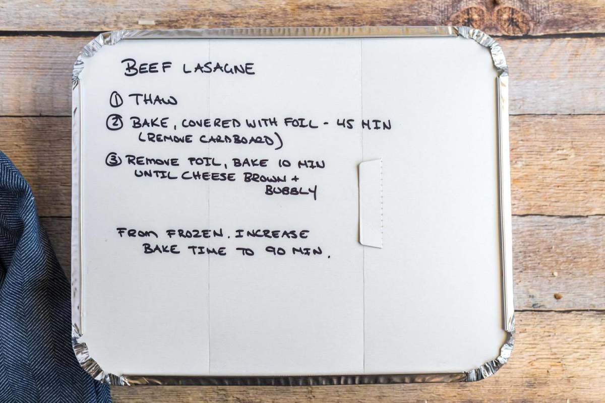 Easy Beef Lasagna - Handi-foil